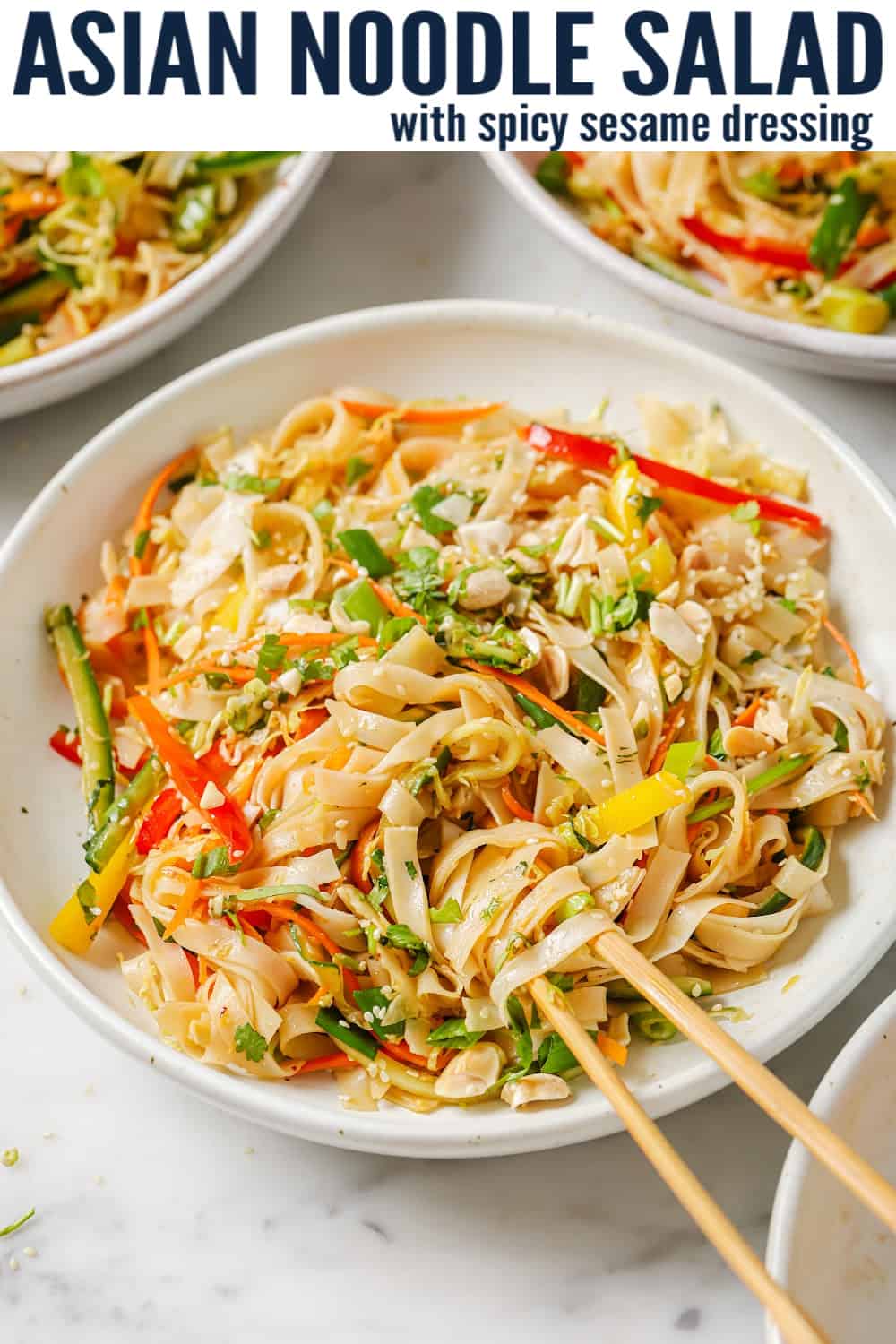 Asian Noodle Salad Recipe | Joyful Healthy Eats